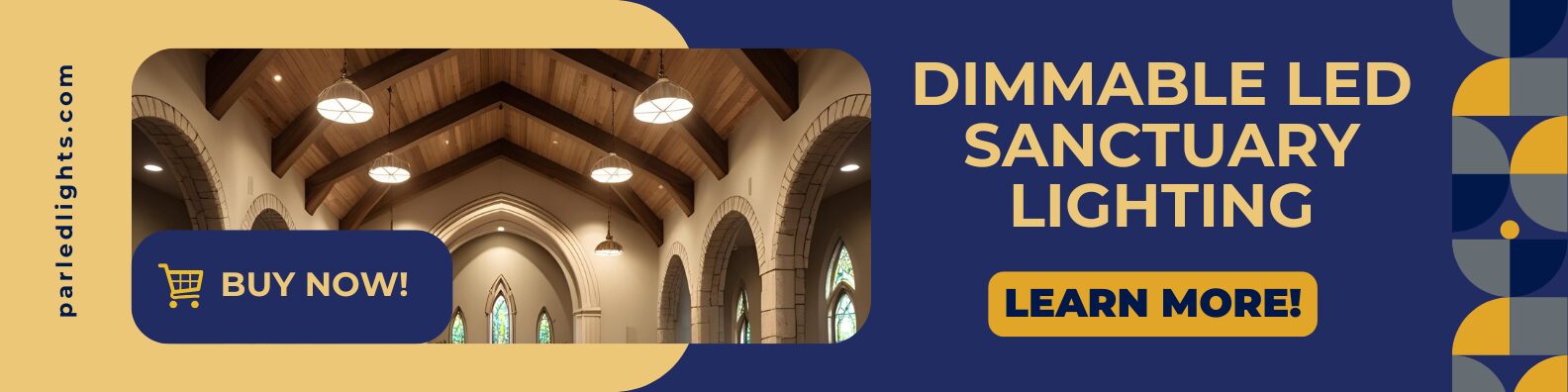 Dimmable Sanctuary Lighting | PAR LED Lights